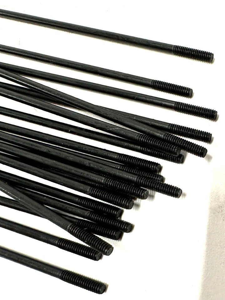 DT SWISS Champion Round Black Spokes Black J-bend 2.0 mm 269mm 20/Count ...