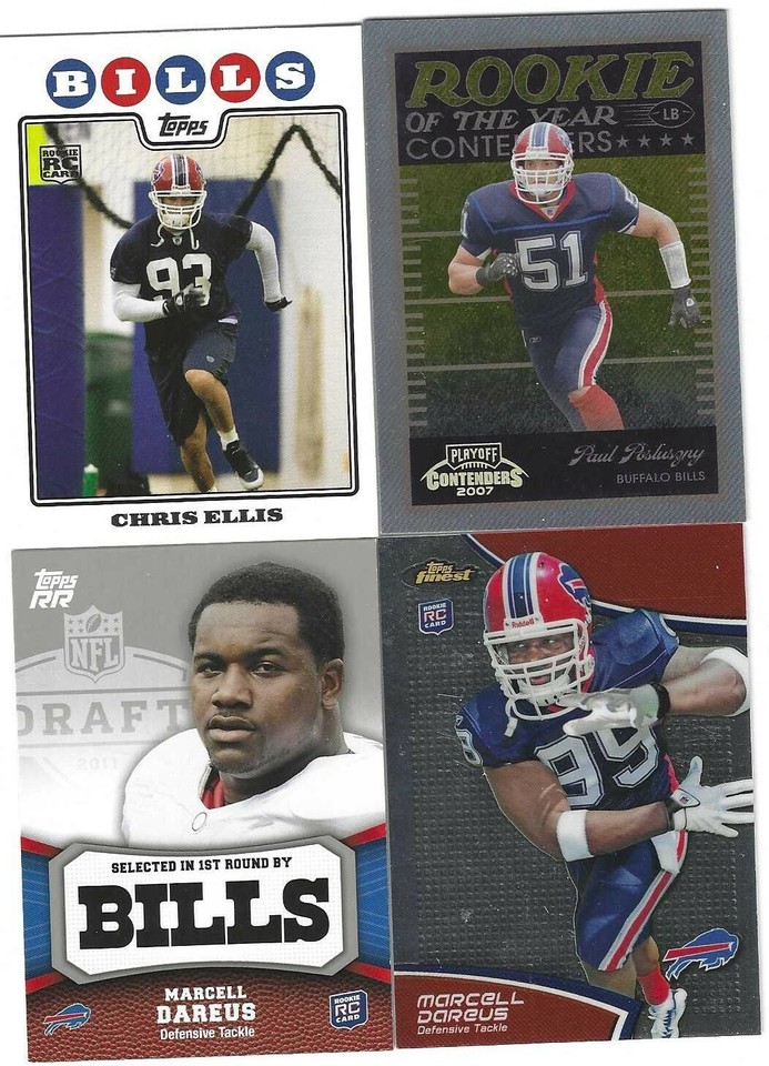 Buffalo Bills Auto RC #'d GU Jersey Lot (12)! Kelly, Thomas, Lynch ...