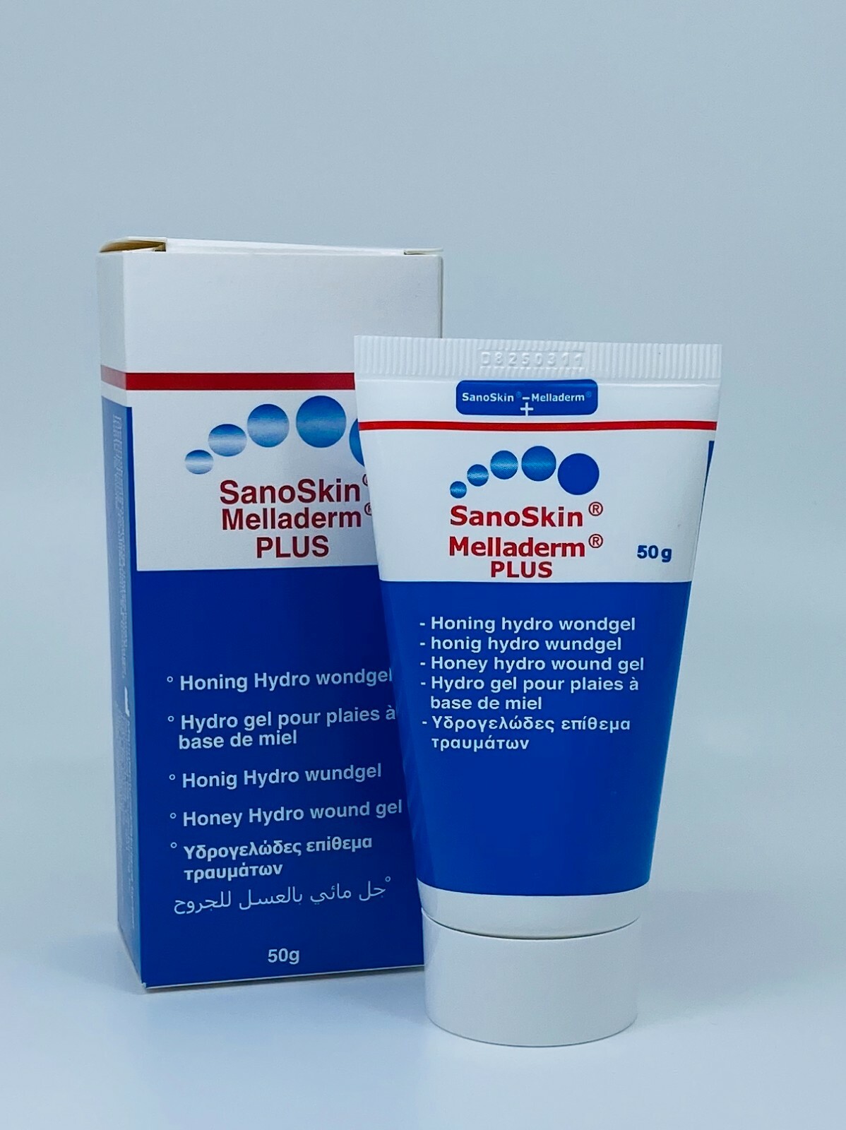 SanoSkin Melladerm PLUS 50gr - Natural Wound/Skin Care (Dry skin, Cuts ...