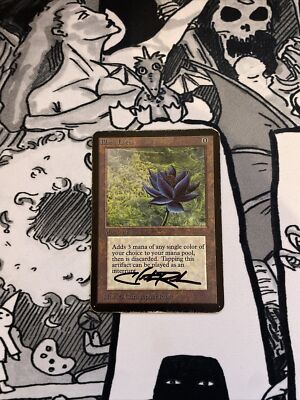 Alpha Black Lotus - Limited Edition Alpha - Magic: The Gathering (MTG ...