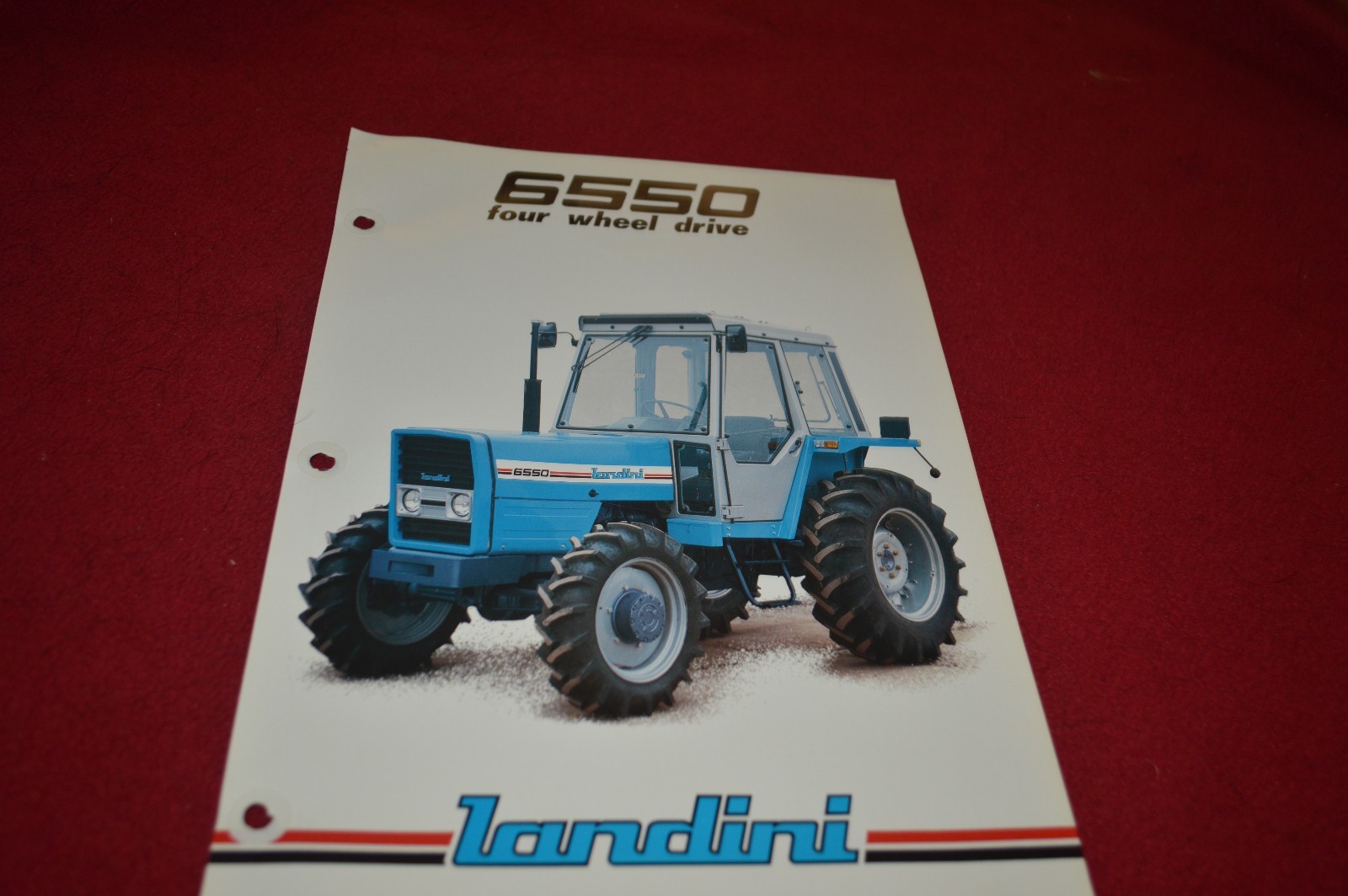 Landini 7500 Four Wheel Drive Dealer's Brochure DCPA2 ver4 | eBay