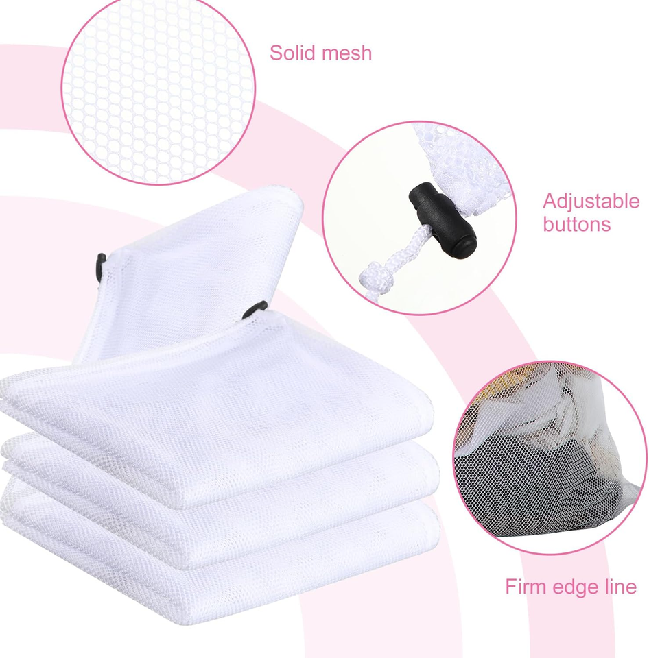 30 Pack 24 X 36 Inches Large Mesh Bags for Laundry, Wash Bags, Sturdy ...