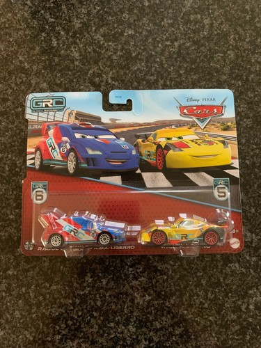 DISNEY PIXAR CARS 2 pack GRC Raoul Caroule and Miguel Camino | eBay