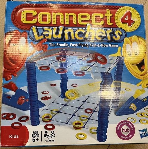 Connect Four 4 Launchers Board Game 100% Complete 653569581420| eBay