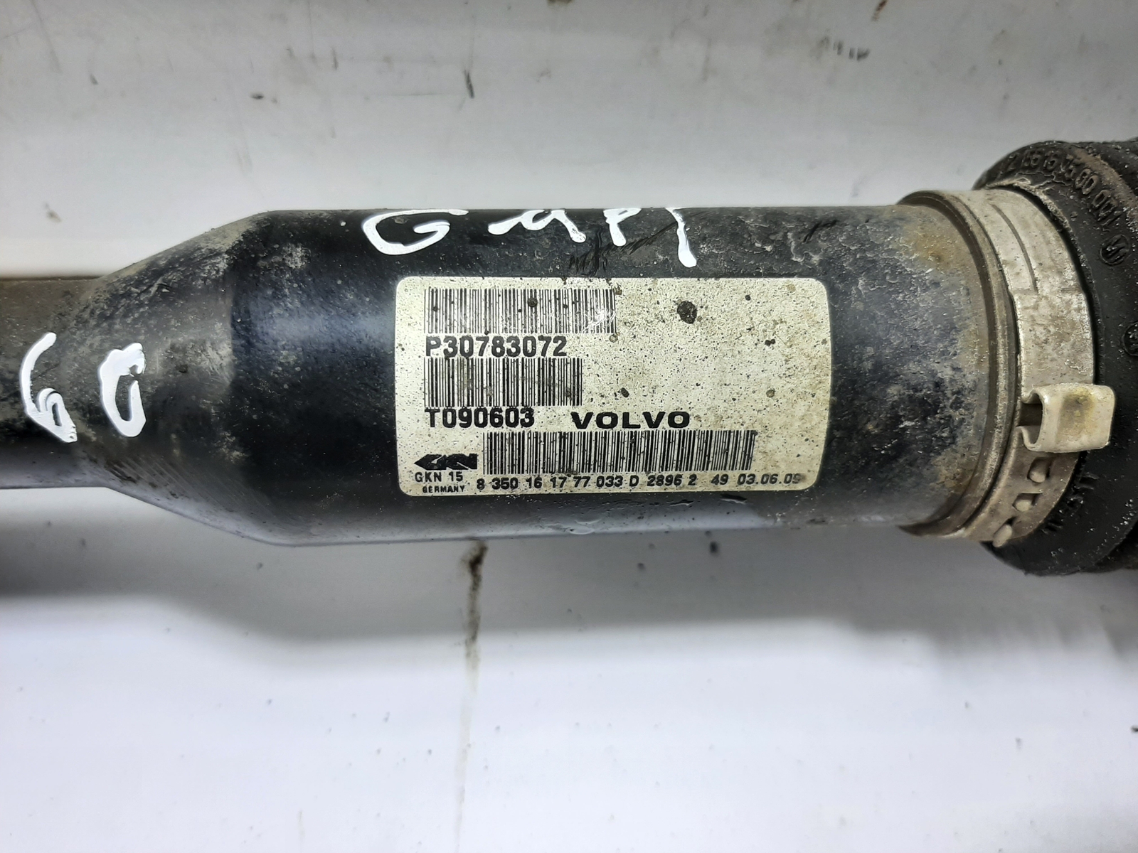 VOLVO XC60 Front Right Driveshaft P30783072 2.4 Diesel 151kw 2009 ...