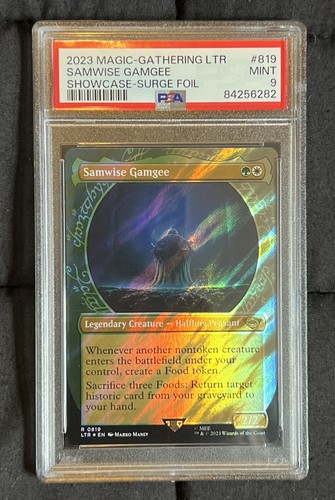 2023 MTG Samwise Gamgee - Showcase Surge Foil #819 - PSA 9 - (POP 2, No ...