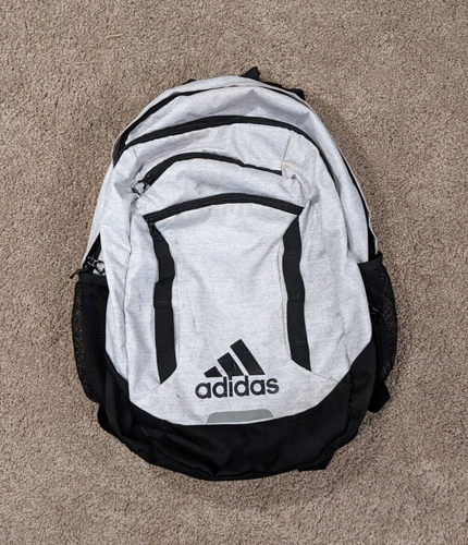 Adidas Backpack Load Spring Gray Black Multi-Pocket School Sports ...