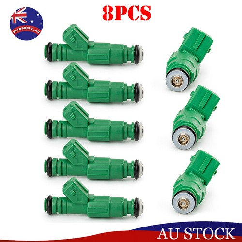 New 8Pcs 0280155968 42lb 440cc Fuel Injector For LS1 VN VY V8 FPV GT BA ...