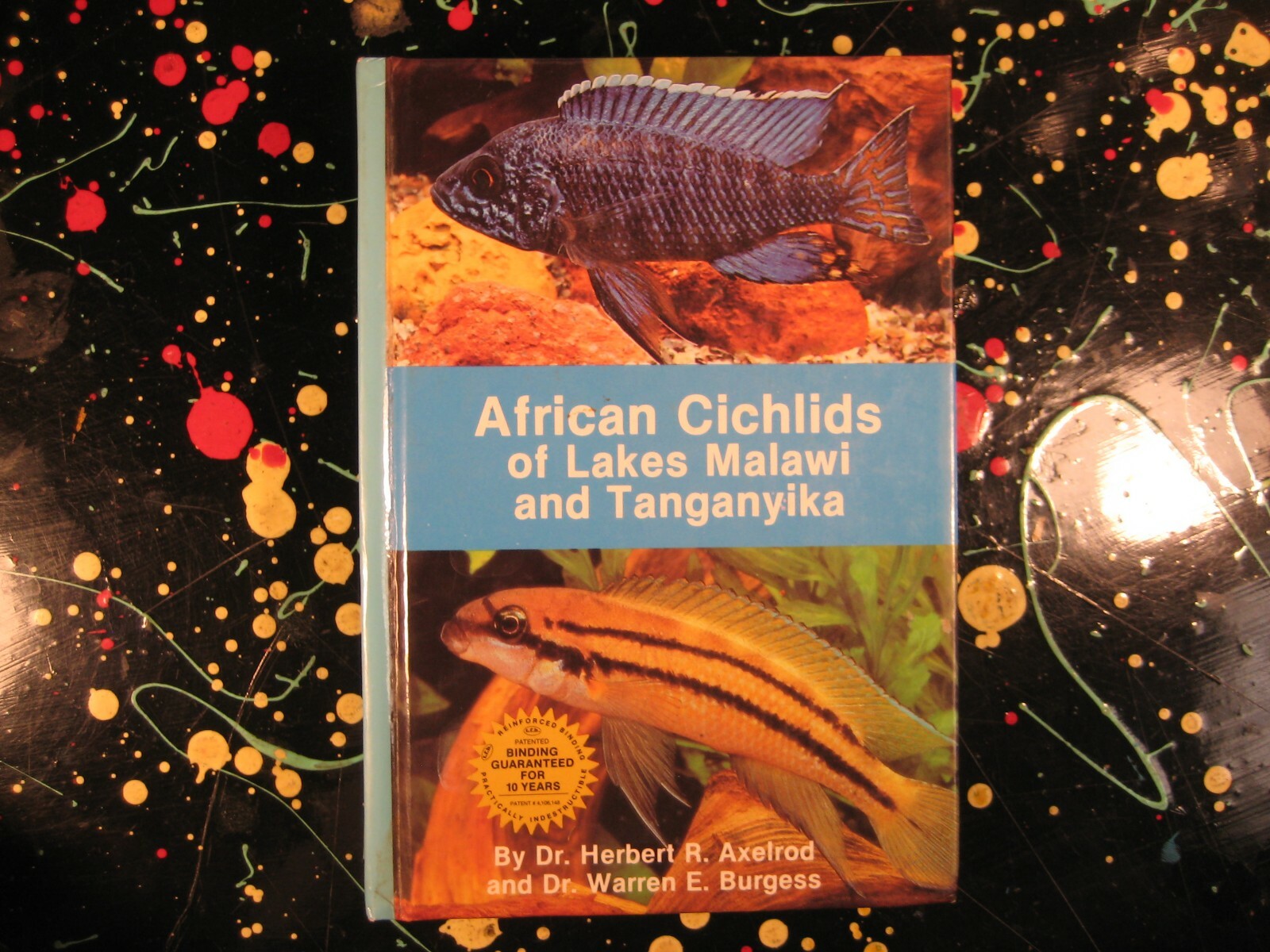 African Cichlids of Malawi and Tanganyika Axelrod Color Photo HC Fish ...