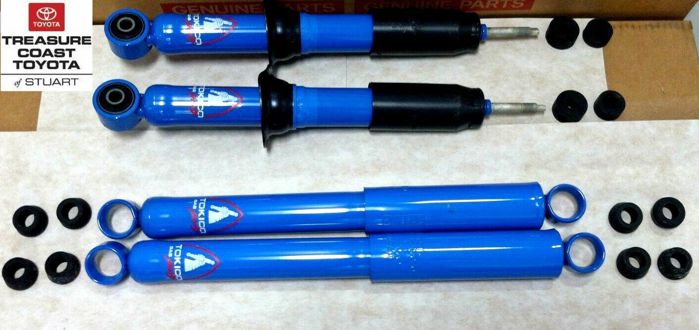 NEW OEM TOYOTA TACOMA 2001-2004 TOKICO PERFORMANCE SHOCKS FULL 4-PIECE ...