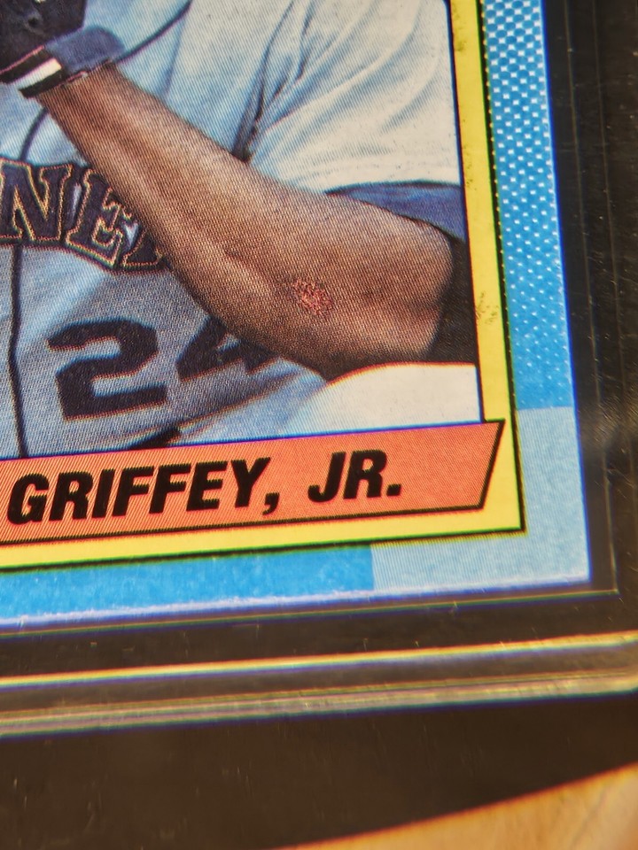 Ken Griffey Jr Rookie Error Card!! Ultra Rare!! 1990 Topps - #336 ...