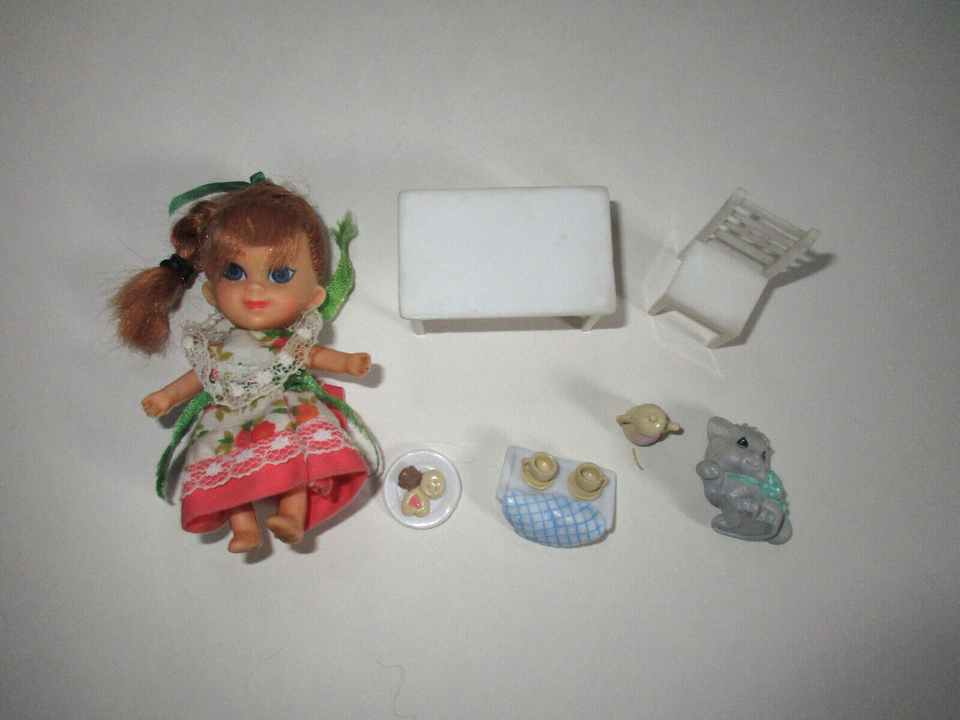 Vintage 1960's Liddle Kiddles Storybook Liddle Middle Muffet Doll ...