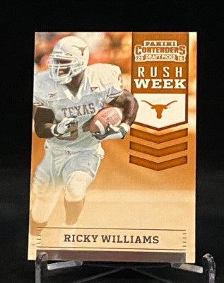 2016 Contenders Draft Picks Rush Week #17 Ricky Williams Texas ...
