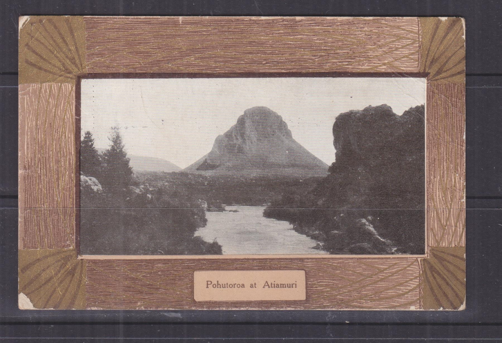 NEW ZEALAND, POHUTOROA at ATIAMURI, 1908 ppc., used. | eBay