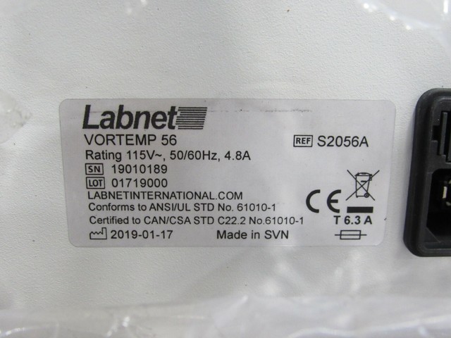 Labnet VORTEMP 56 Shaking Incubator S2056A 125 VAC for sale online | eBay