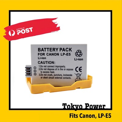 2250mAh Battery Pack For Canon EOS 1000D EOS 450D EOS 500D Brand New ...