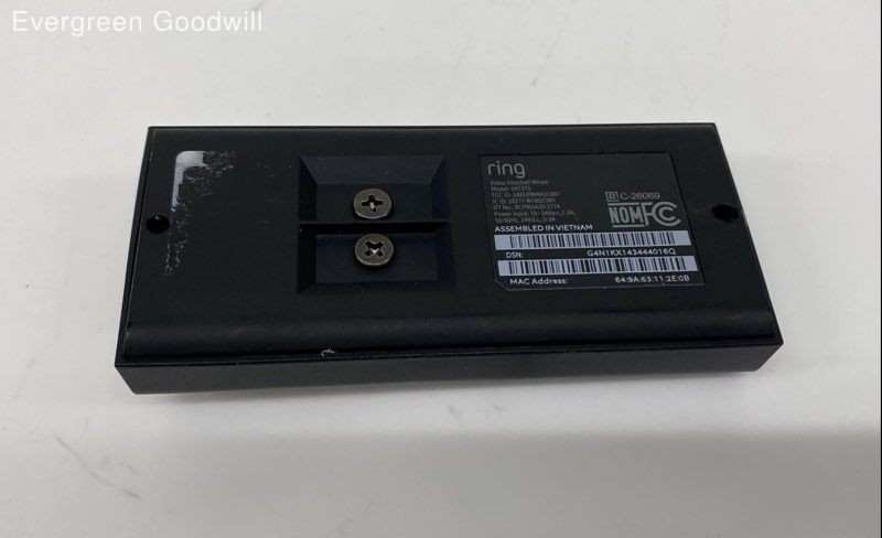 Ring Video Doorbell Cam 5AT3T5 Untested P/R | eBay