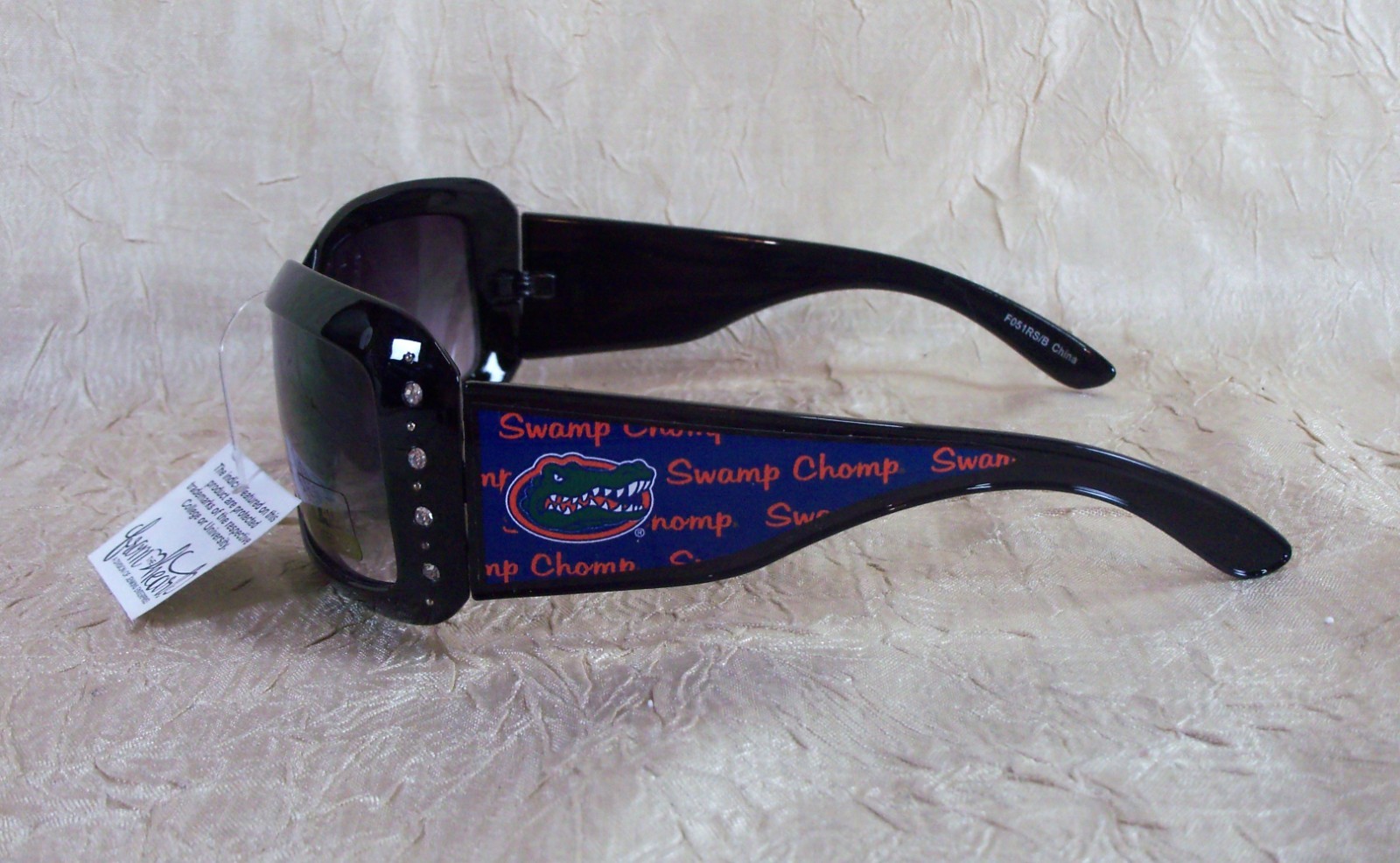 University Of Florida Swamp Chomp Ladies Plastic Sunglasses with Bling ...