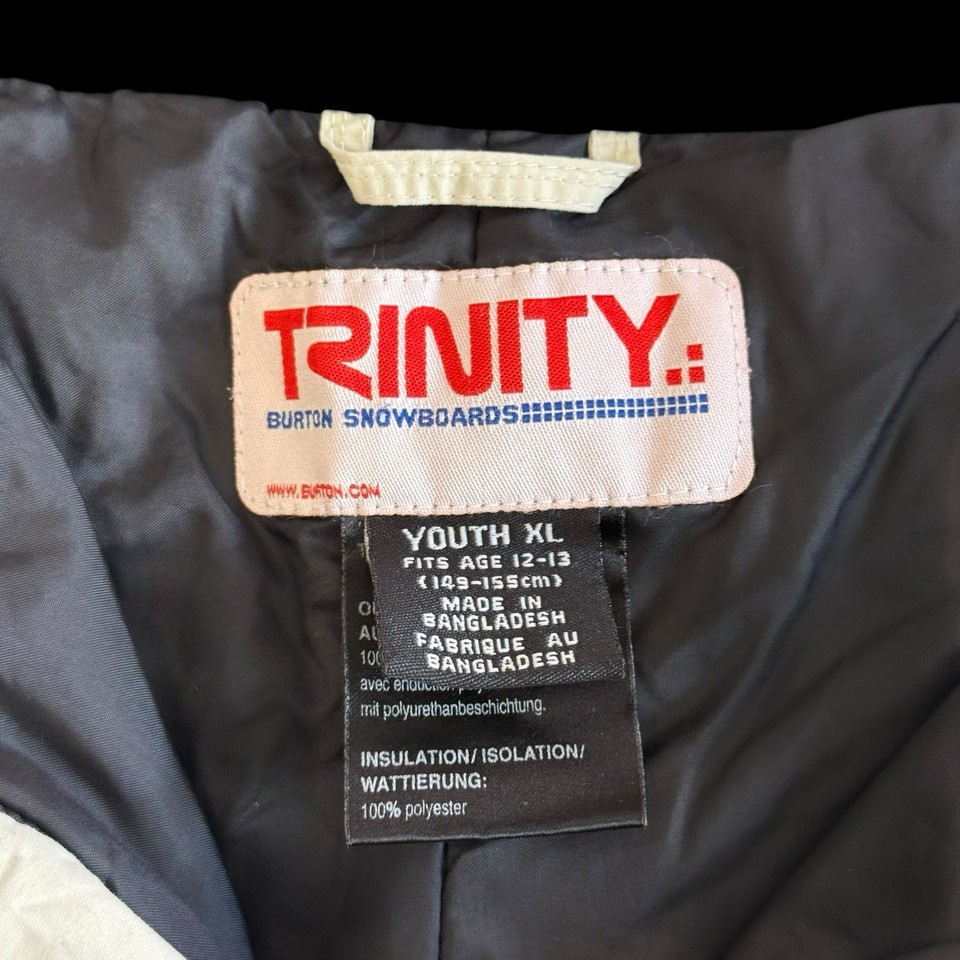 Burton Trinity Tan Winter Snowboard Lux Pants Youth Boys Girls XL 12-13 ...