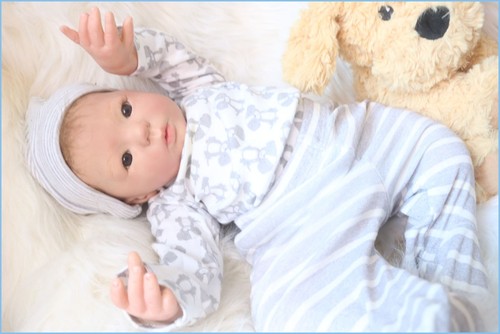 ELIJAH JAMES~ REBORN ~ "AWAKE KIMI" ~~19 INCH BABY BOY DOLL~ | eBay