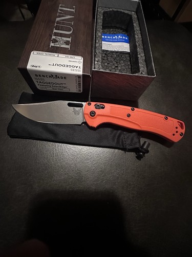 Benchmade Taggedout 15535, CPM-154, Axis, EUC | eBay
