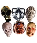 Doctor Who Mask Packs Official Party Face Masks Companions Monsters ...