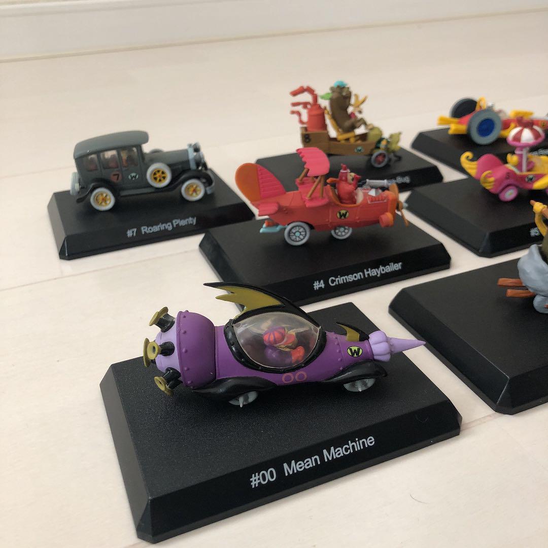 Konami Wacky Races Mini Figure 12 Items Vol 1 & 2 Complete Hanna ...