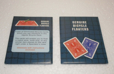 Bicycle Floaters Magic Trick - Use in Any Bicycle Deck To Make ...