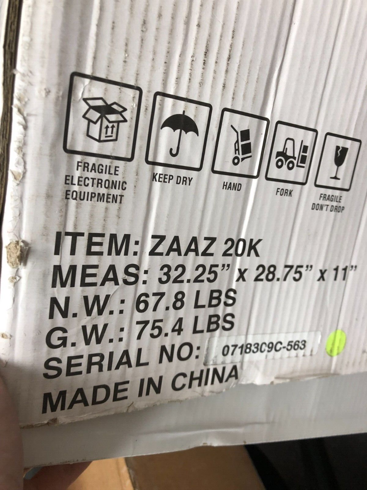 Zaaz 20K Vibration Machine At Home Workout Base Only | eBay