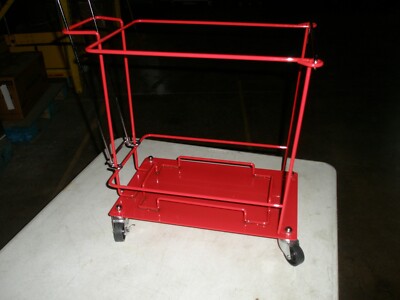 COVIDEN CARDINAL HEALTH SHARP SAFETY RED FLOOR CART 8992H | eBay