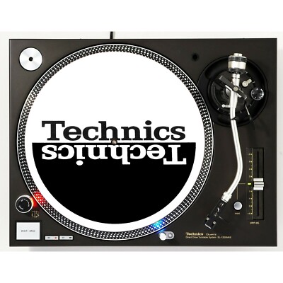 DJ 1200 Mirror Technics Slipmat Turntable Slip Mat 12" Scratch Pad ...