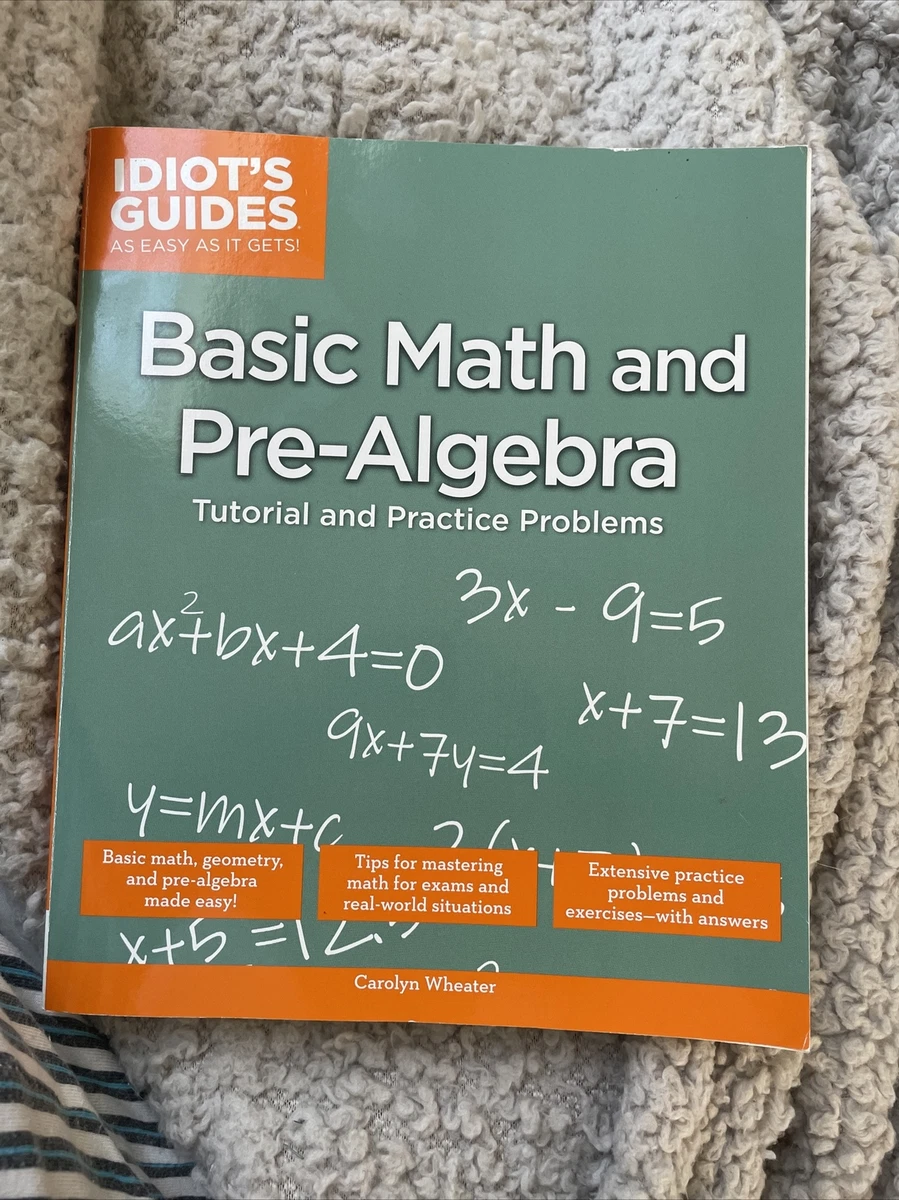 Easy Pre Algebra Problems