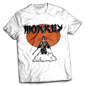 monkey magic Film Movie Tv Show Cool Hip Classic Retro 80S 90S T Shirt ...
