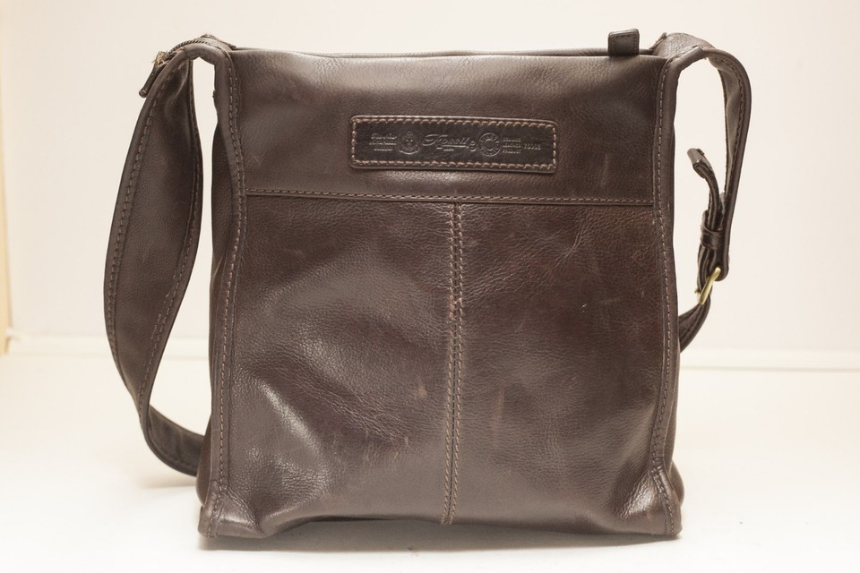 Fossil Handbag Brown Leather 75082 | eBay