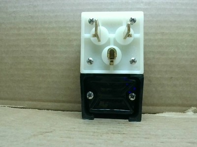 Hubbell HBL9368 3 Wire Industrial Angle Straight Plug 2 Pole 50 - New ...