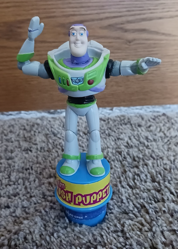 Vintage FLIX PUSH PUPPET BUZZ LIGHTYEAR Candy Topper Toy 1999 by ...