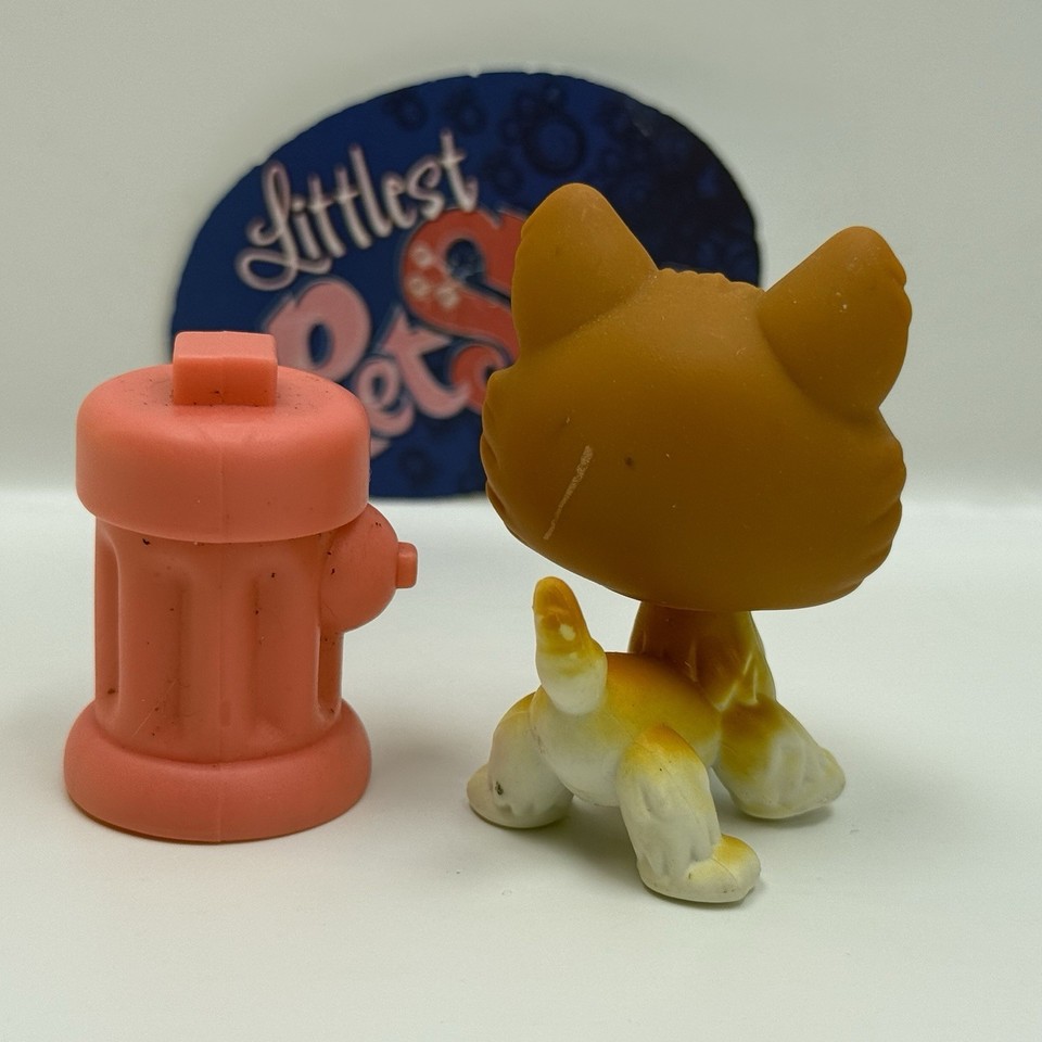 HUSKY DOG #341 W/ Accessory - Authentic Littlest Pet Shop - Hasbro LPS ...