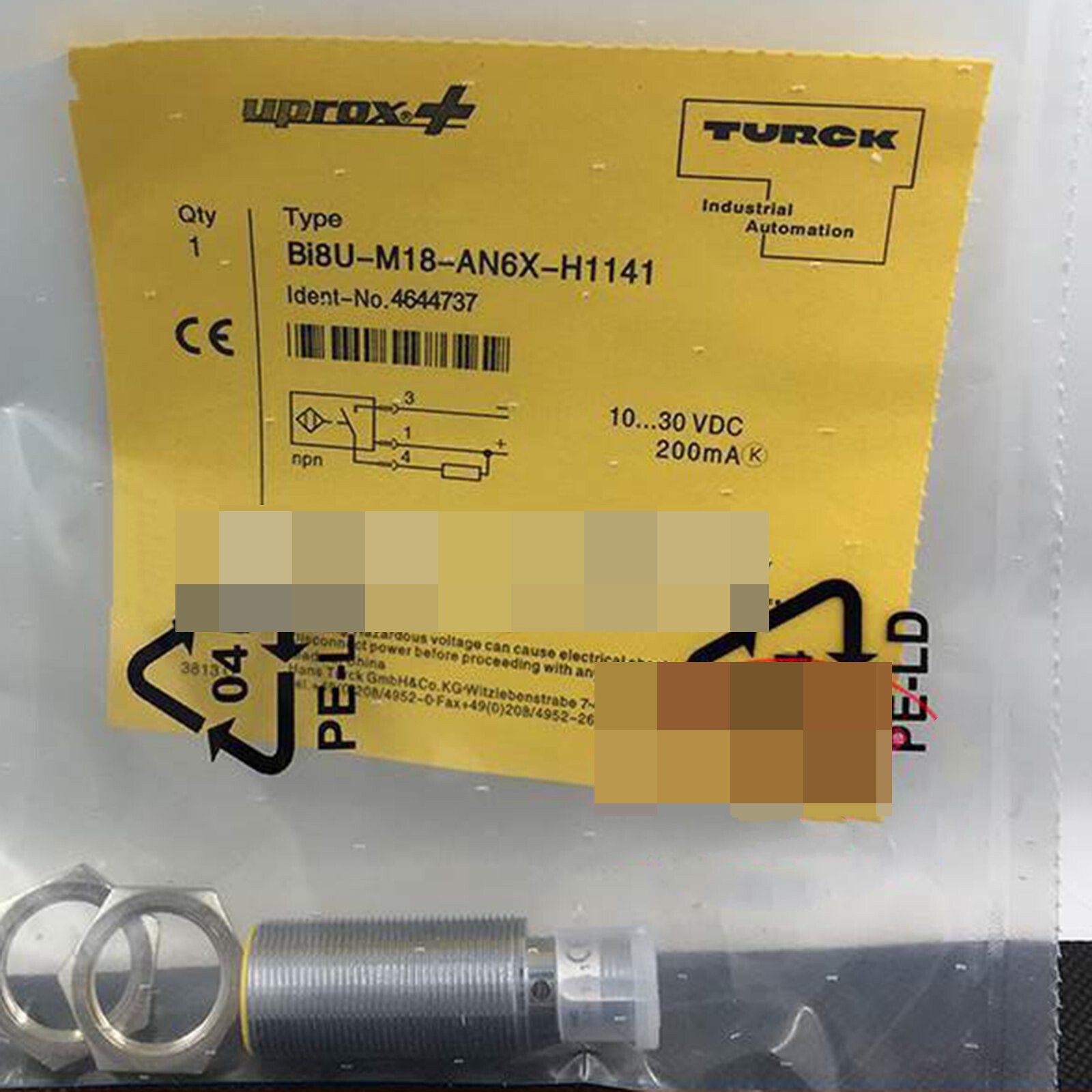 1piece new TURCK BI8U-M18-AN6X-H1141 proximity switch Fast Delivery | eBay