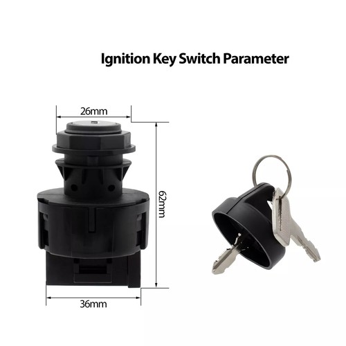 Polaris Ignition Key Switch Ranger 400 500 570 800 Crew 500 EV ETX XP ...