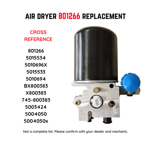 Brand New AD-IS Air Dryer, Replaces Bendix Air Dryer 801266, 12 Volt DC ...