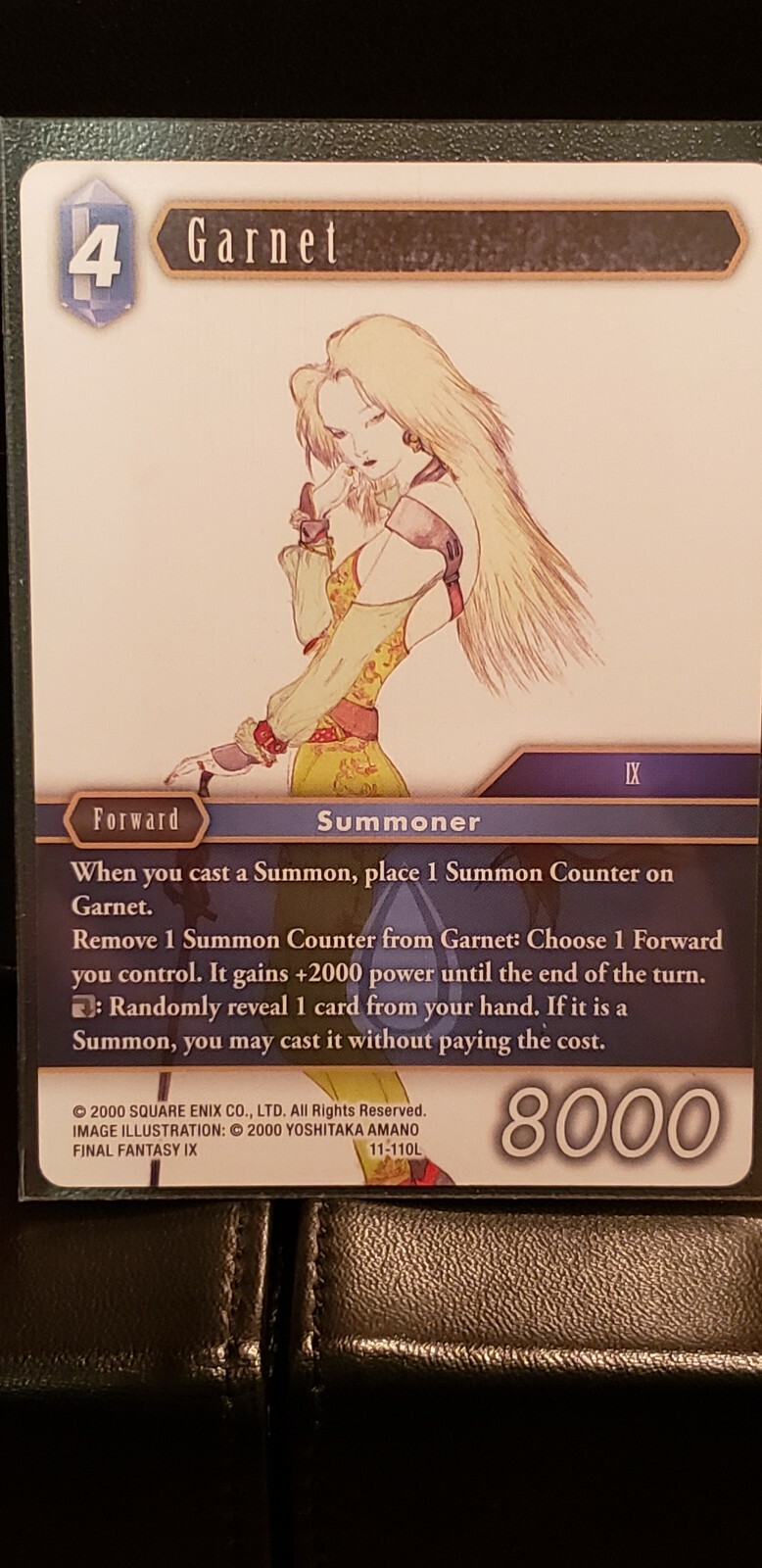 Final Fantasy TCG Garnet Opus XI 11-110L Regular Legend for sale online ...