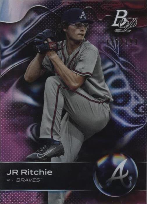 2023 Bowman Platinum - Top Prospects JR Ritchie #TOP-22 Pink Ice /199 ...