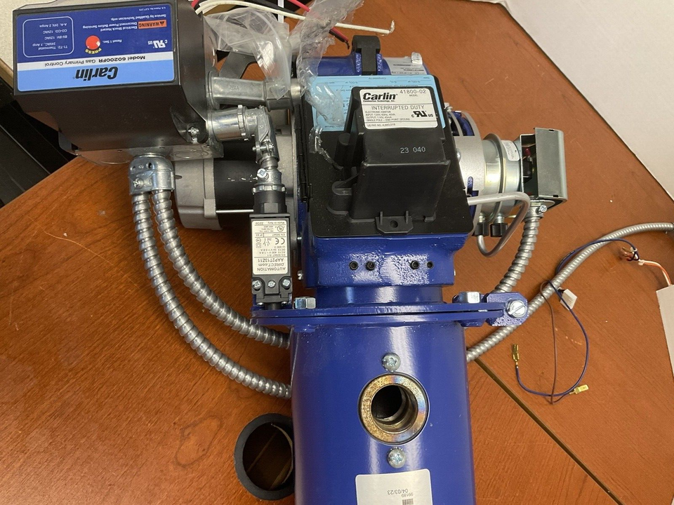 Carlin 301 commercial GAS BURNER (OIL to GAS commercial conversion ...