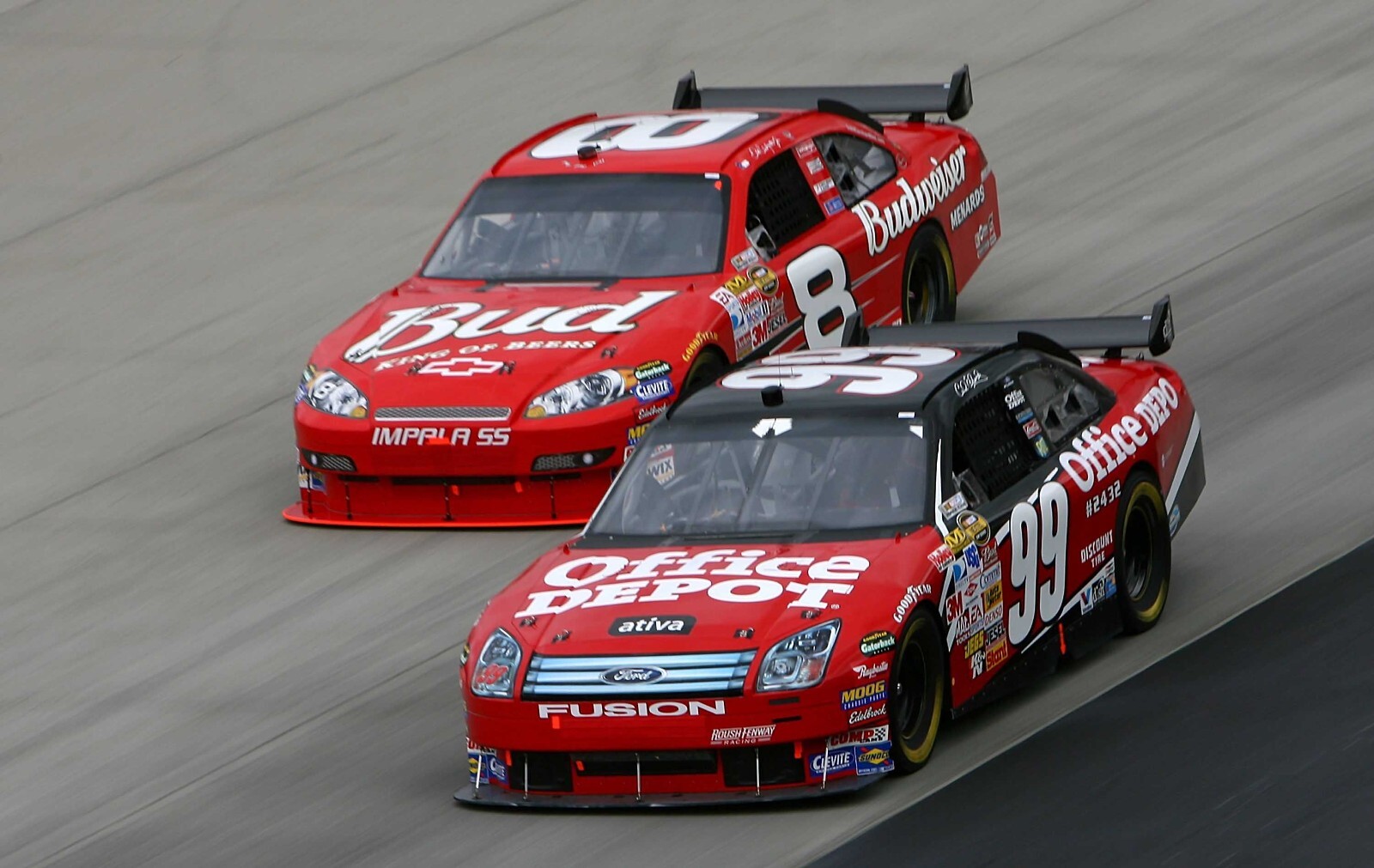 Nascar Sheet Metal. Race Used. Carl Edwards 99 car. Race used Nascar ...