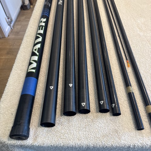 MAVER NEBULA 13m FISHING POLE CARP COARSE POLE FISHING TACKLE EXCELLENT ...