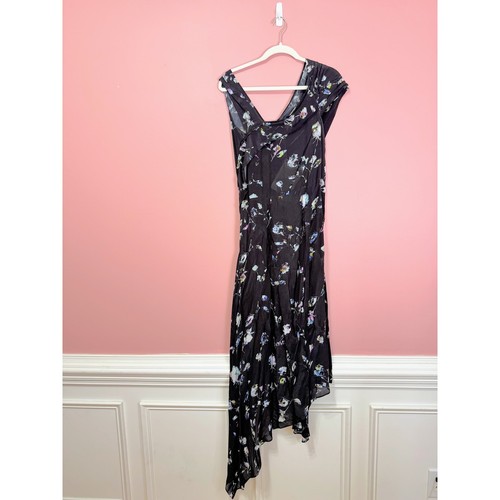 Preen Line 100% Viscose Floral Print Asymmetrical Dress Size XS | eBay