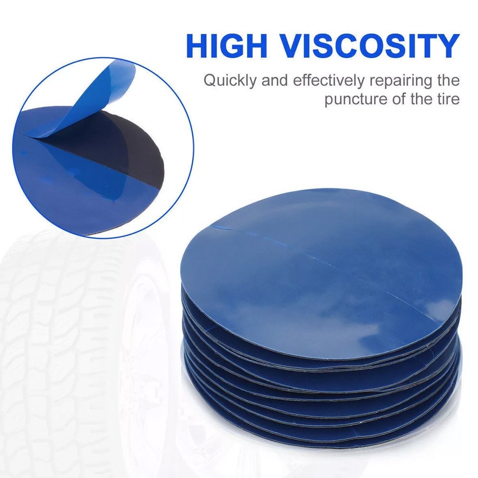 36 PCS Radial and Bias-Ply Tire Repair Round Tire Patches Large 3.1/8 ...