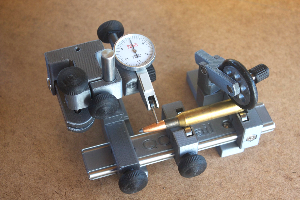 QC-Rail Concentricity Gauge Fixture for Lever Indicators to measure ...