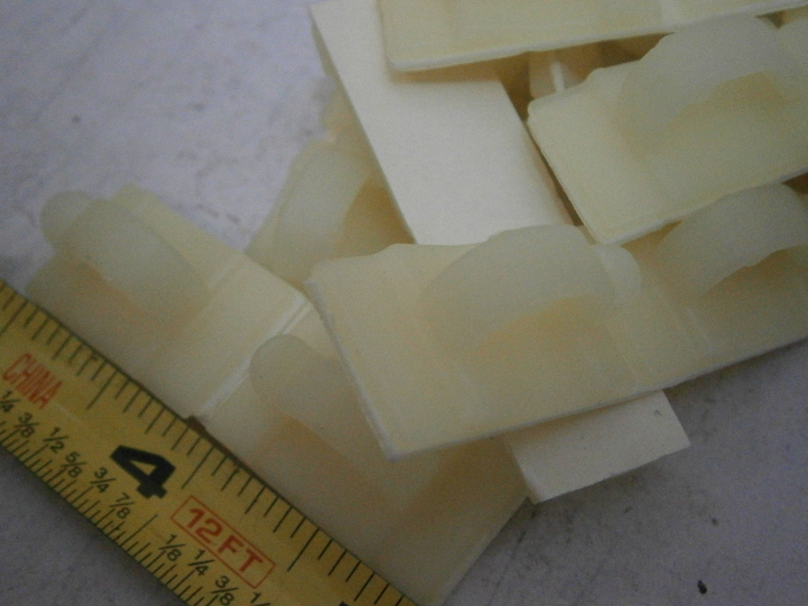 Fastex 8511-36-00-9909 Adhesive Backed Cord Clips Nylon Lot of 50 Clips ...