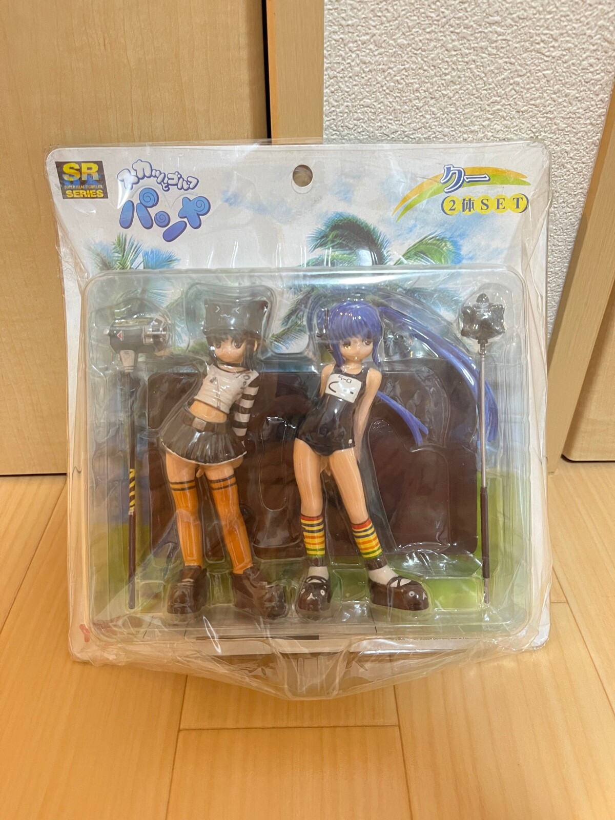 Skatto Golf Pangya Figure Anime Japan 2 Types Set Kuu SR SRDX yujin ...